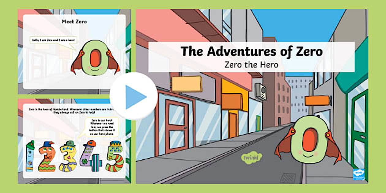 👉 The Adventures of Zero Story PowerPoint (teacher made)