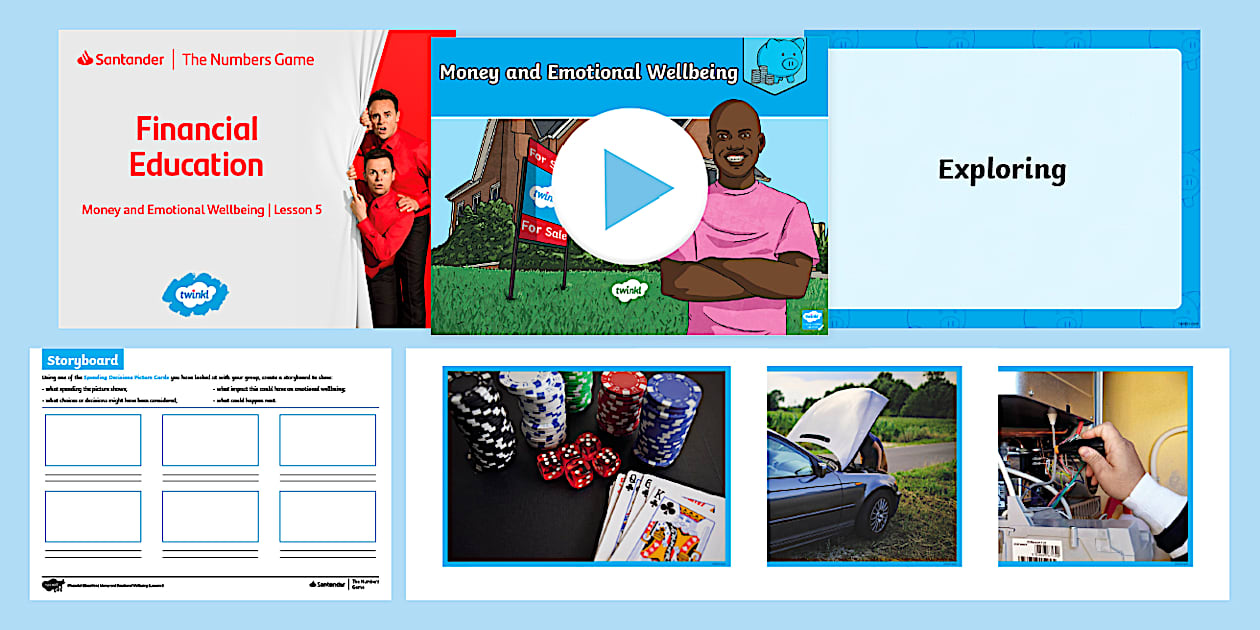 Financial Education Lesson 5: Borrowing and Saving Lesson Pack – Ages 9-11