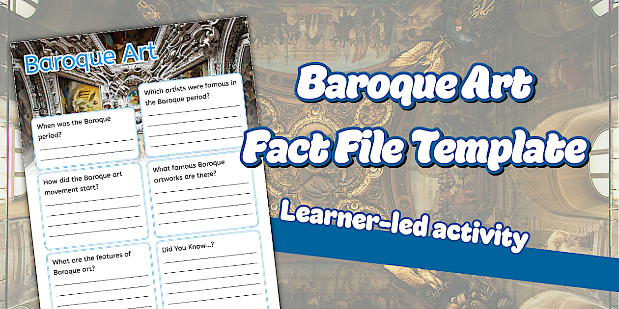 Baroque Art Fact File Template