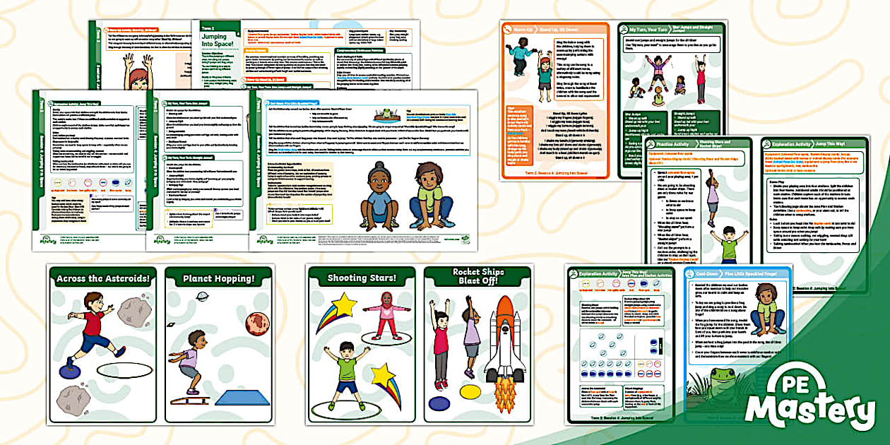 PE Mastery: Jumping Into Space! – Nursery PE Jumping Skills