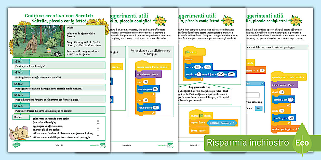 Attività di coding (Teacher-Made) - Twinkl