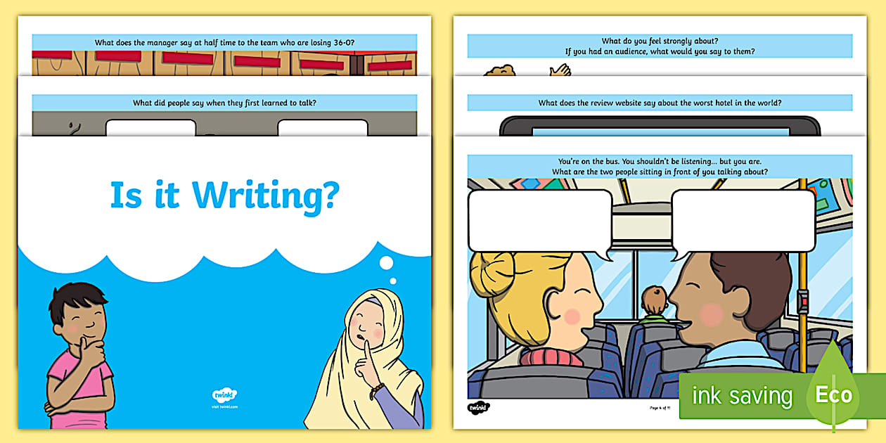 Is It Writing 2? Activity Booklet (teacher made) - Twinkl