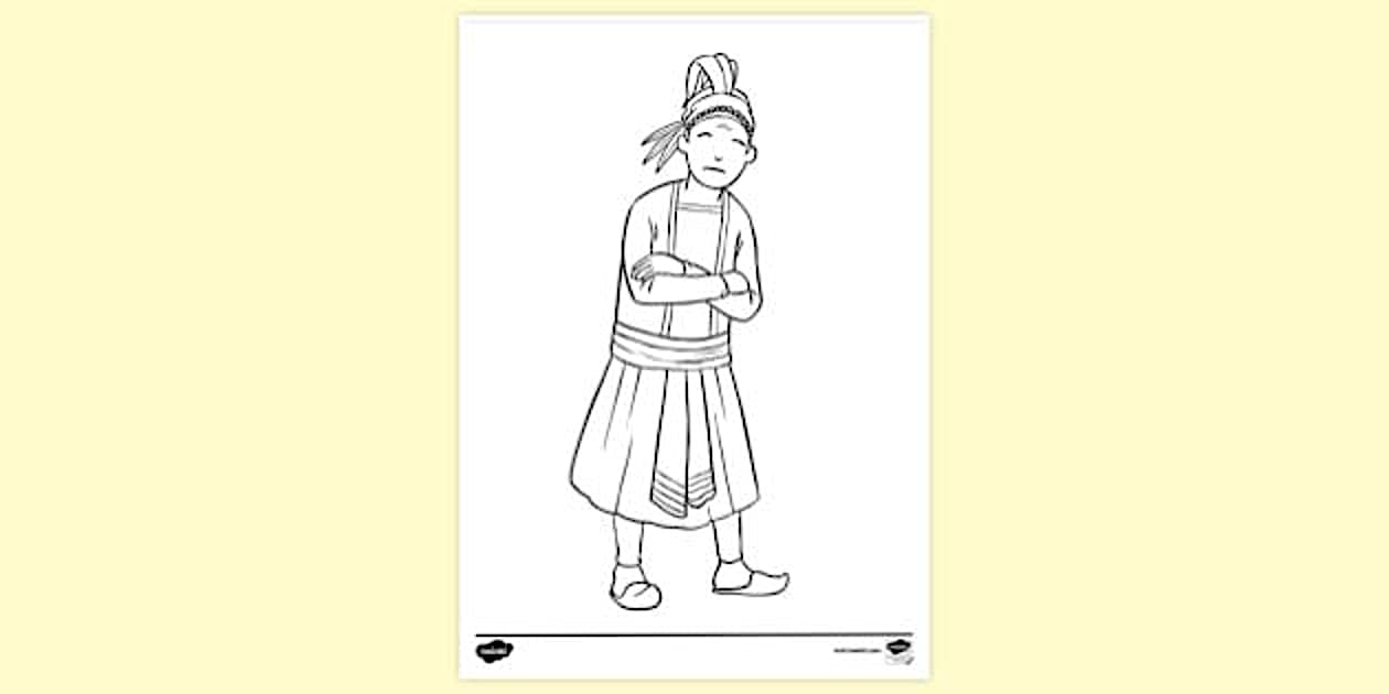 Prince Balbir Colouring | Colouring Sheets