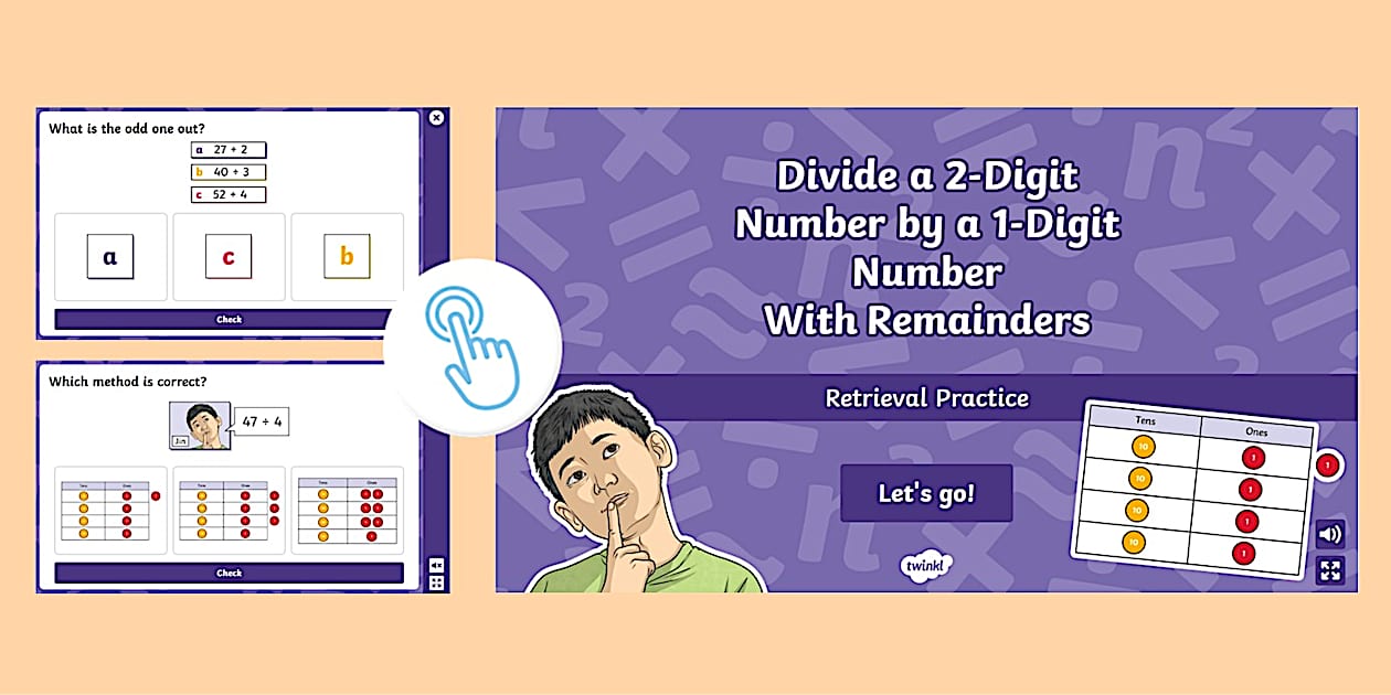 👉 Retrieval Practice: Divide a 2-Digit Number by a 1-Digit Number with