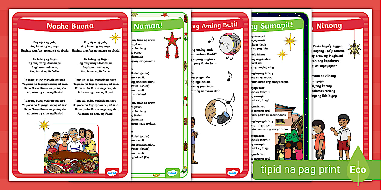 Pasko Songs | Filipino Christmas Songs | Twinkl PH - Twinkl