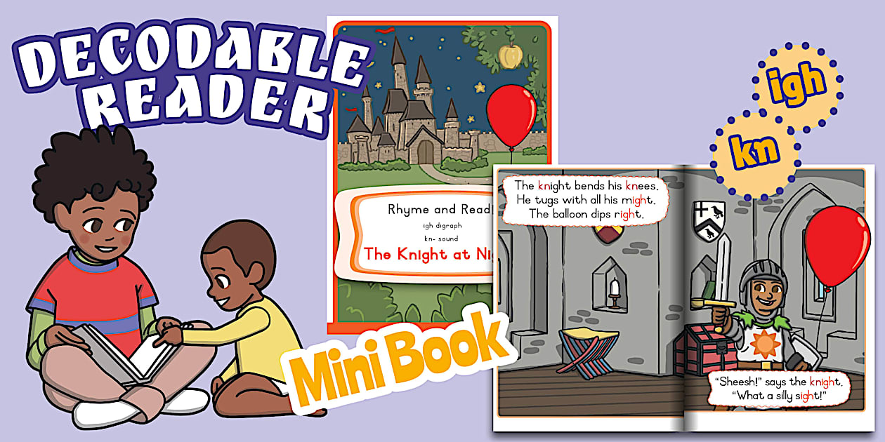 Rhyme and Read Mini Book: The Knight at Night (CAPS Aligned)