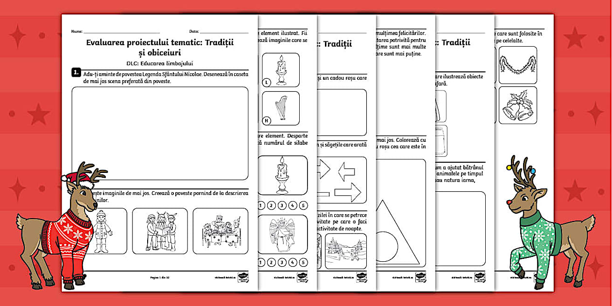 Evaluare proiect tematic: Tradiții și obiceiuri grupa mare