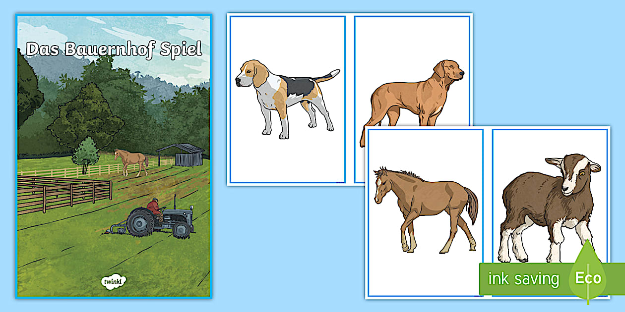 Farm Animals Game (teacher made) - Twinkl