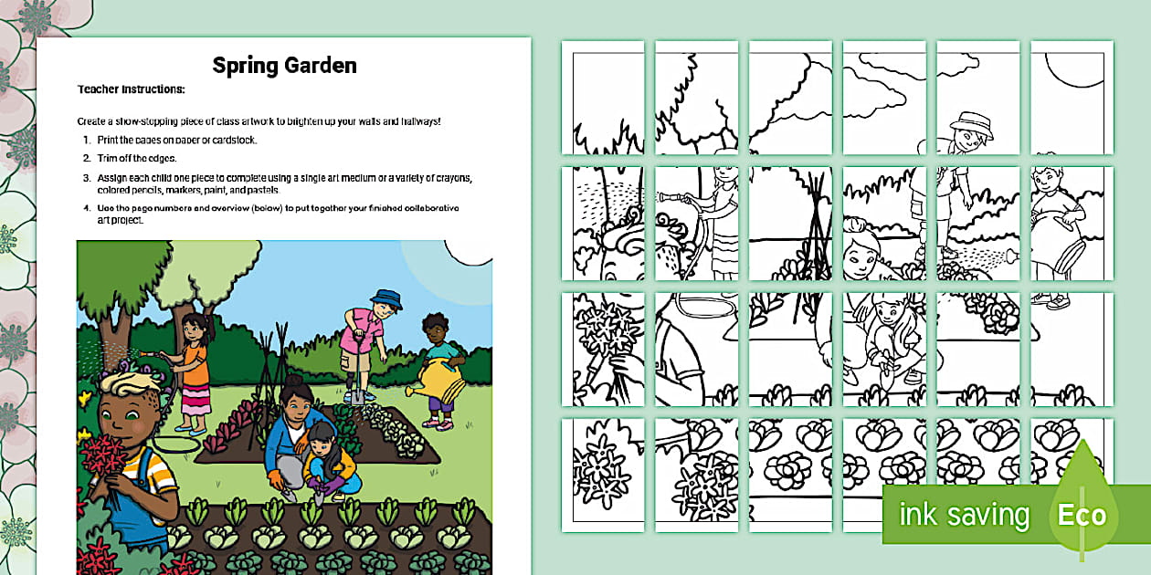Spring Art Project | Spring Season | Twinkl USA - Twinkl