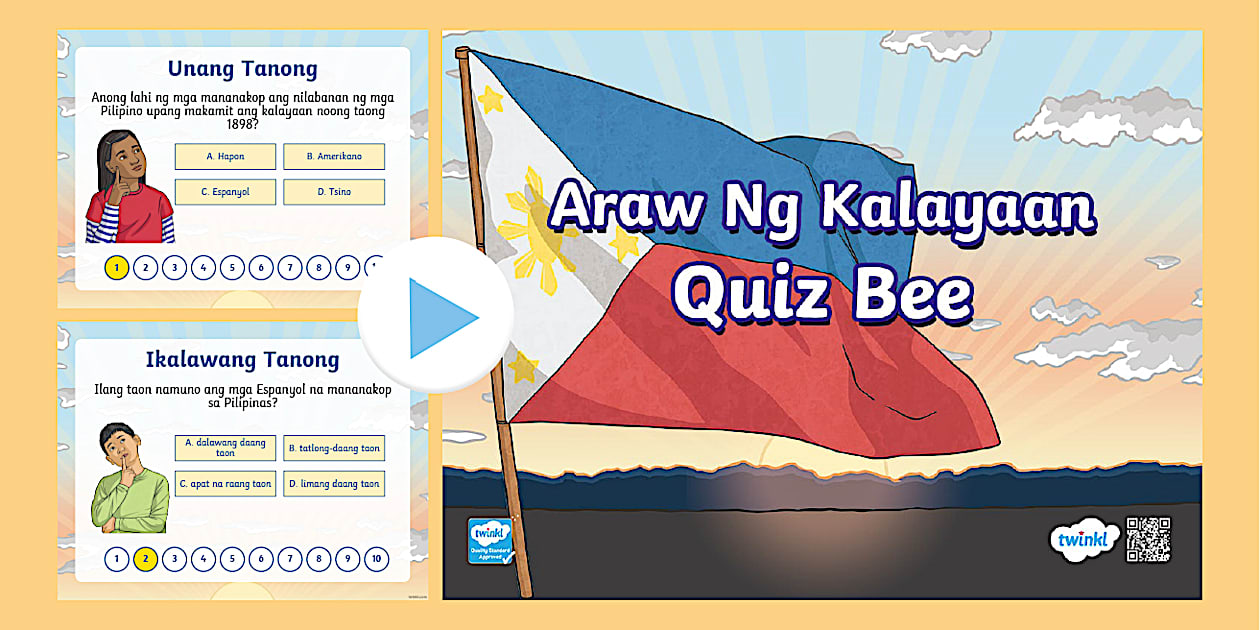 Araw Ng Kalayaan Quiz Bee | Philippines | Twinkl - Twinkl