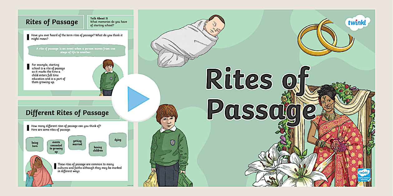 Rites of Passage PPT (teacher made) - Twinkl