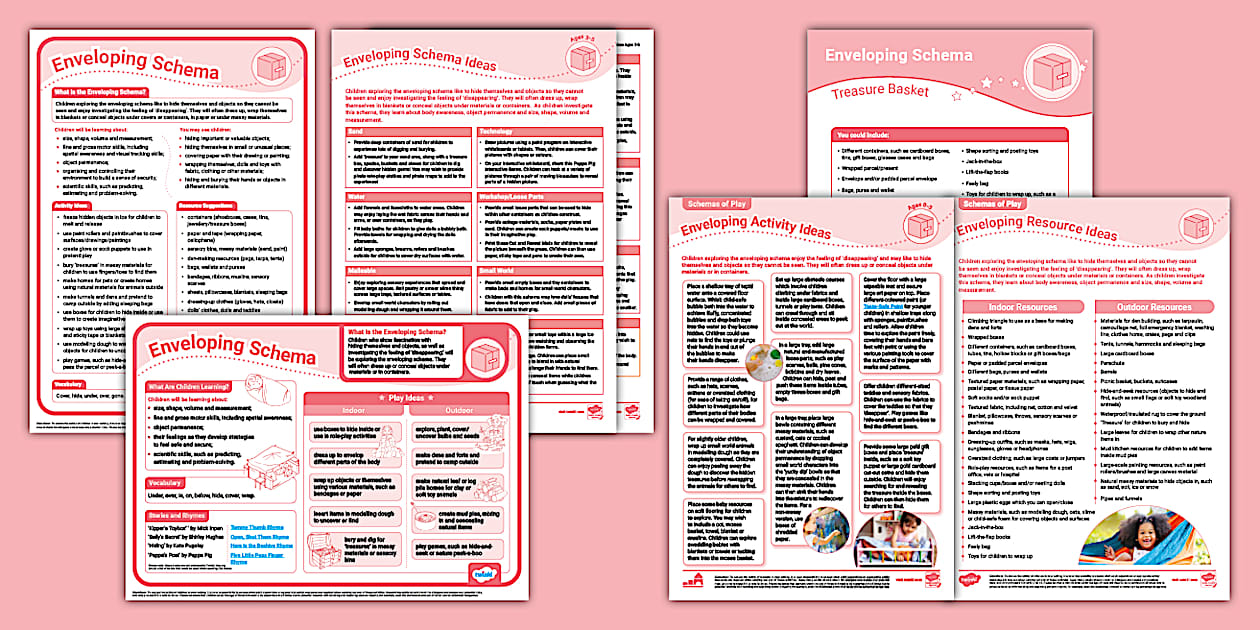 Enveloping Schema Resource Pack | Schemas of Play | Twinkl