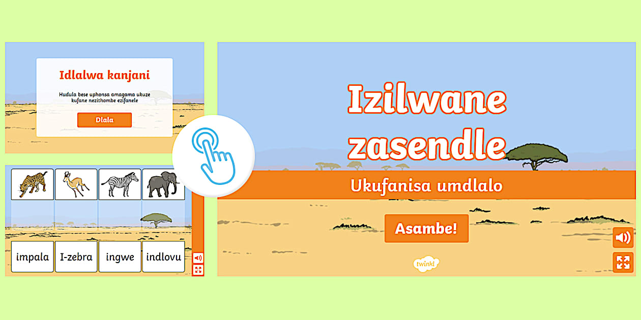 Interactive Game isiZulu (Teacher-Made) - Twinkl