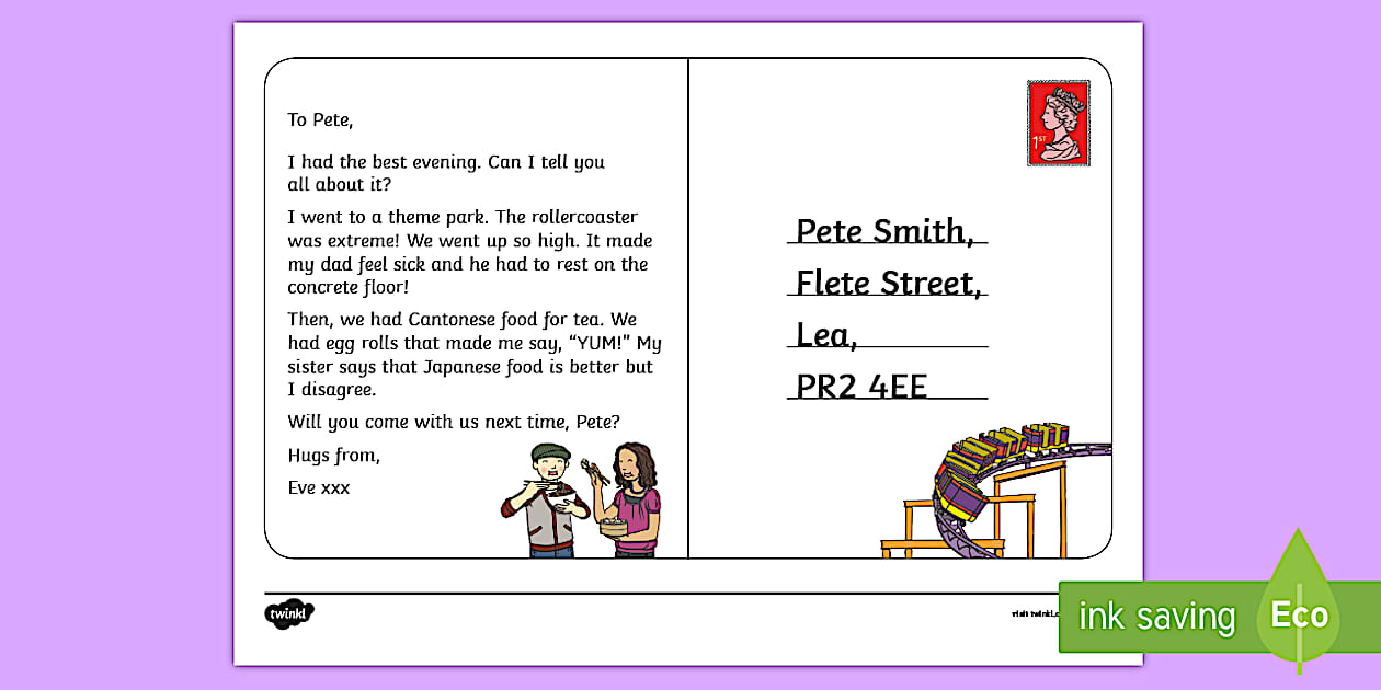 'e-e' Phoneme Spotter Postcard (teacher made) - Twinkl