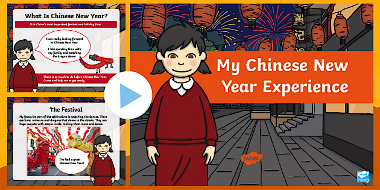 My Chinese New Year Experience PowerPoint - Twinkl