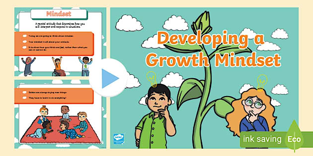 Growth Mindset PowerPoint KS1 | Positive Mindset - Twinkl