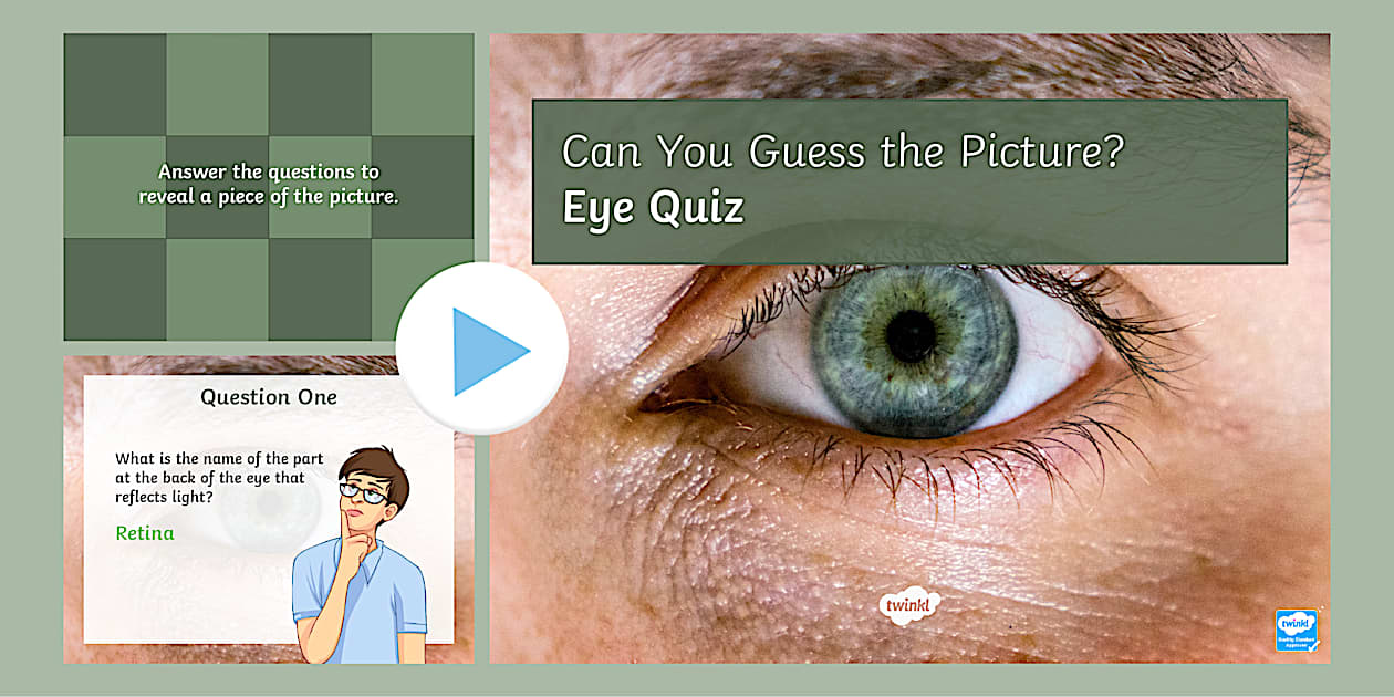 The Eye PowerPoint Quiz (teacher made) - Twinkl