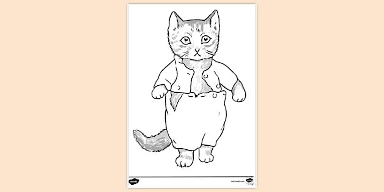 Kitten Colouring | Colouring Sheets (teacher made) - Twinkl