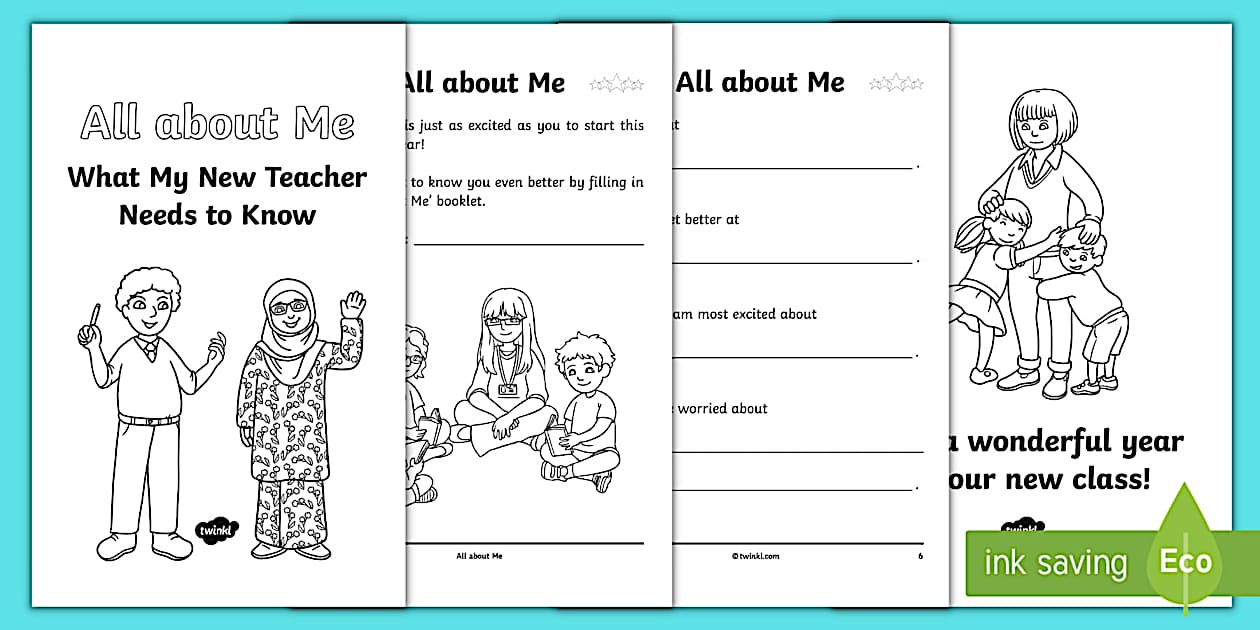 All About Me Activity Booklet (Malaysia) (Teacher-Made)