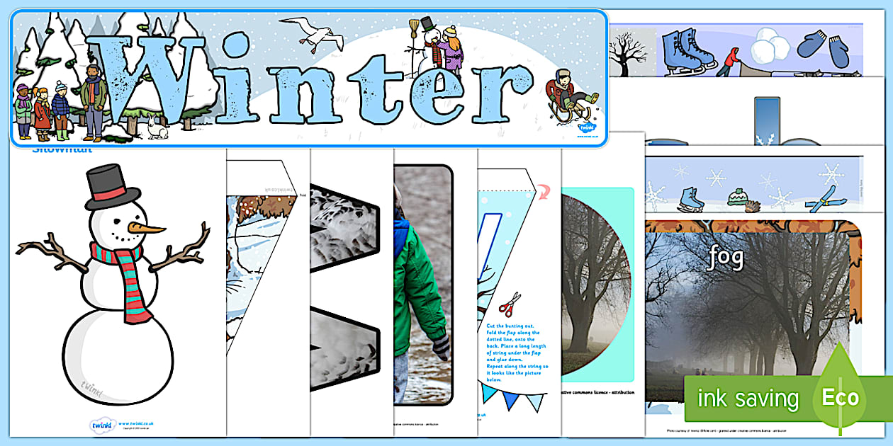 Winter Classroom Displays | Pack Of Resources (teacher made)