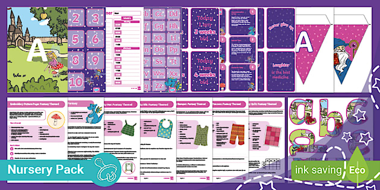 Fantasy Nursery Pack (teacher made) - Twinkl