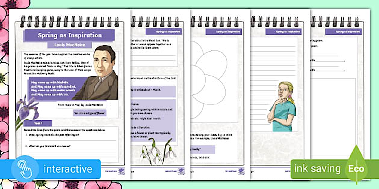 Spring as Inspiration Activity (teacher made) - Twinkl