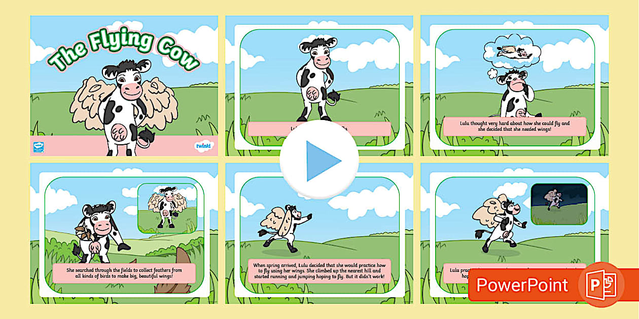 The Flying Cow (teacher made) - Twinkl