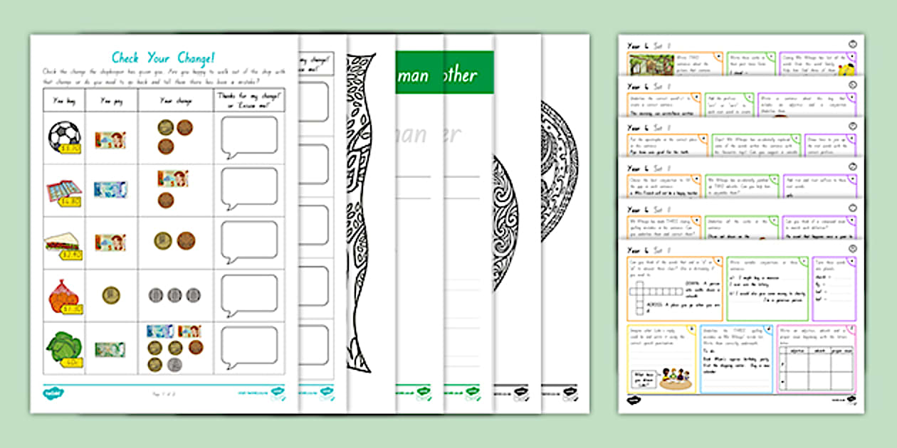 New Zealand Years 5-6 School Closure Home Learning Pack