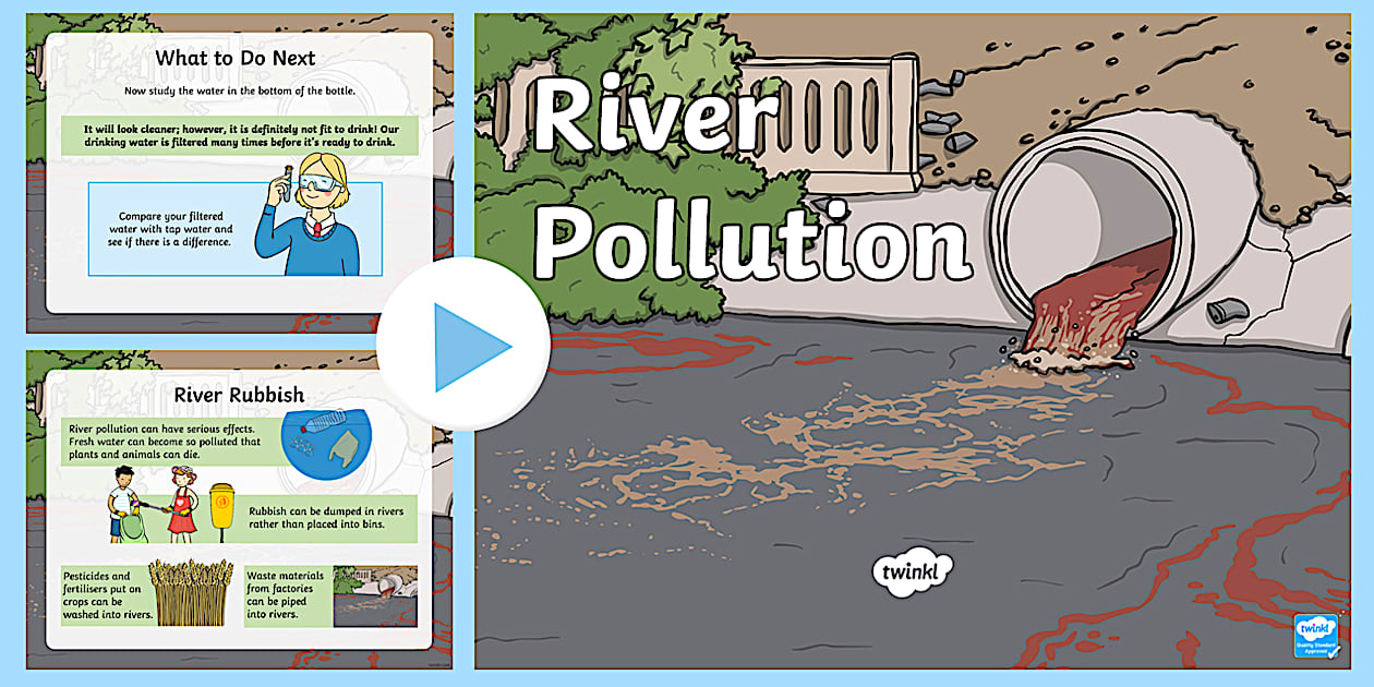 River Pollution and Water Filter Activity PowerPoint