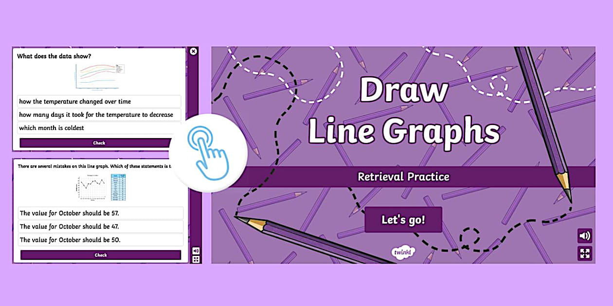 👉 Retrieval Practice: Draw Line Graphs Maths Interactive Quiz