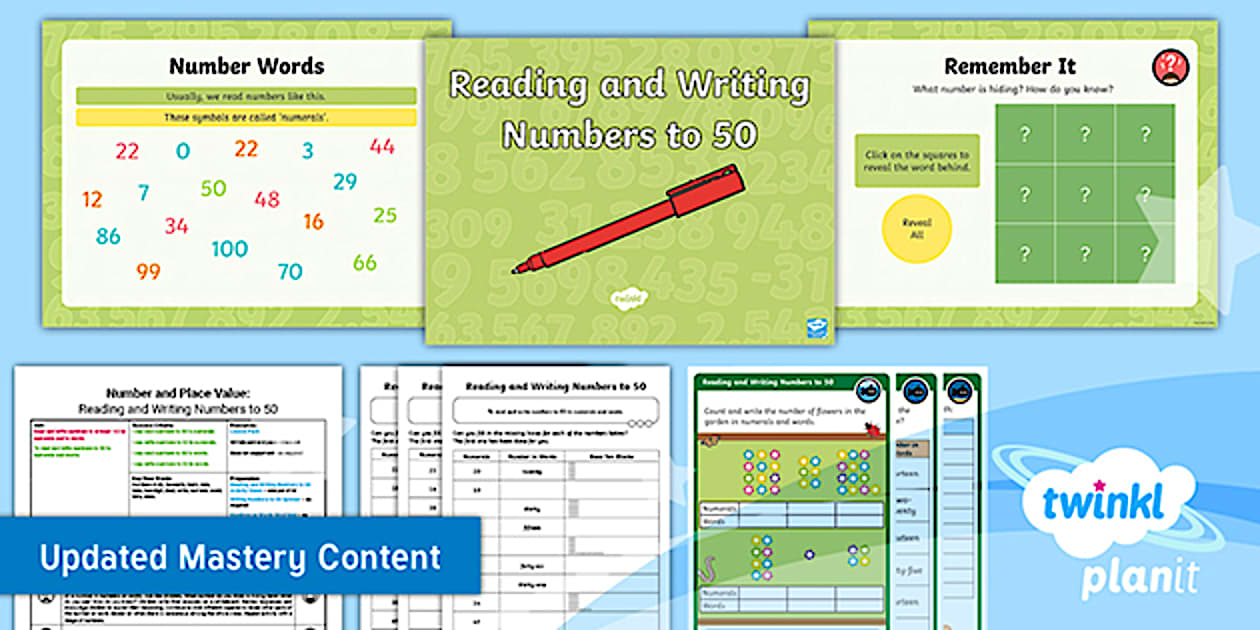 Year 2 Read And Write Numbers To 100 Planit Maths Lesson 1