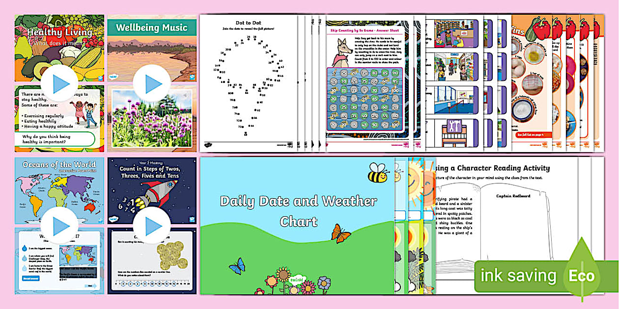 Year 2 Term 1 Week 7 Remote Home Learning Pack