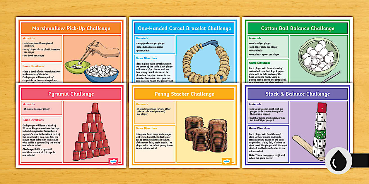 One Minute To Win Classroom Party Games