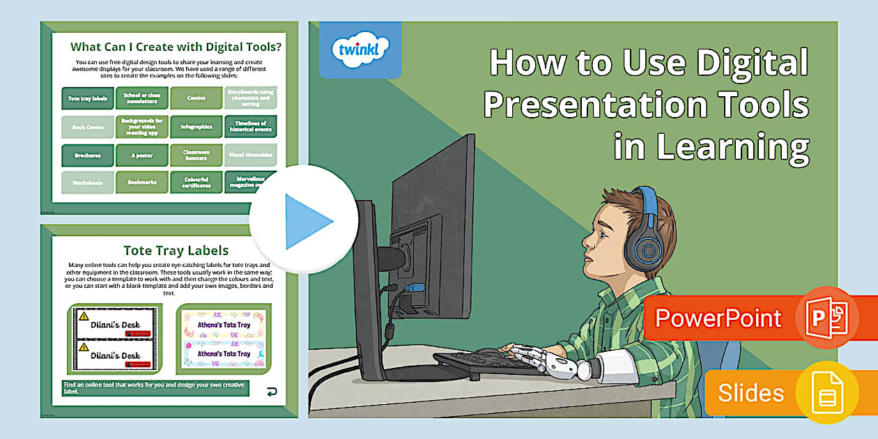 How to Use Digital Presentation Tools in Learning - Twinkl