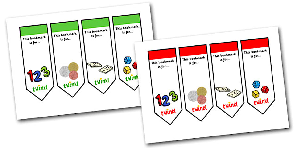 👉 Editable Numeracy Bookmark (teacher made) - Twinkl
