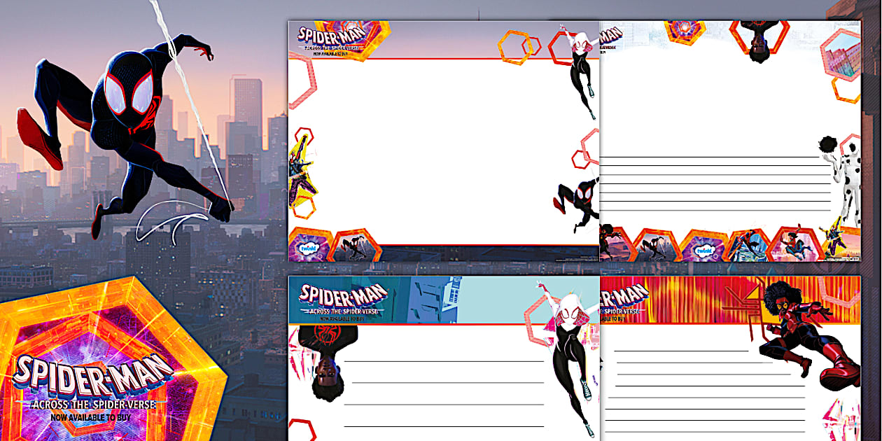 FREE! - Spider-Man™: Journal Writing Pages (Teacher-Made)