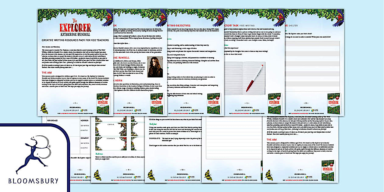 FREE! - The Explorer Teacher Notes KS2 | Katherine Rundell | Twinkl