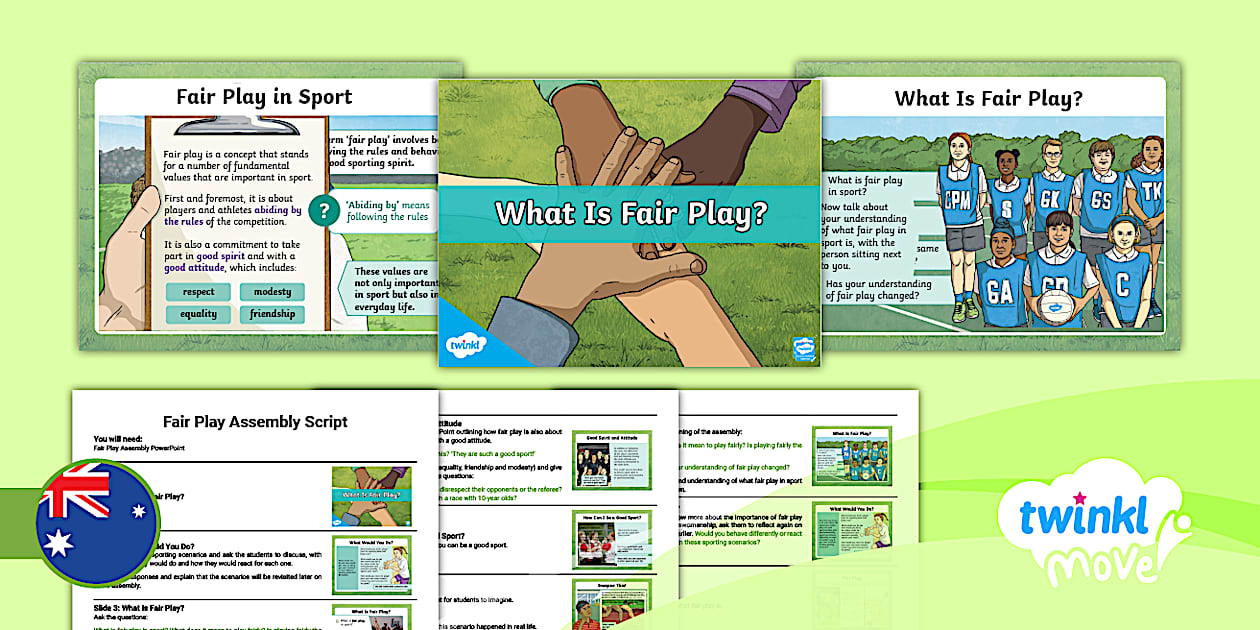 Fair Play Assembly Pack (teacher made) - Twinkl