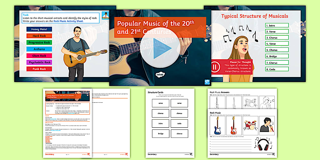 Popular Music of the 20th and 21st Centuries: Lesson 3