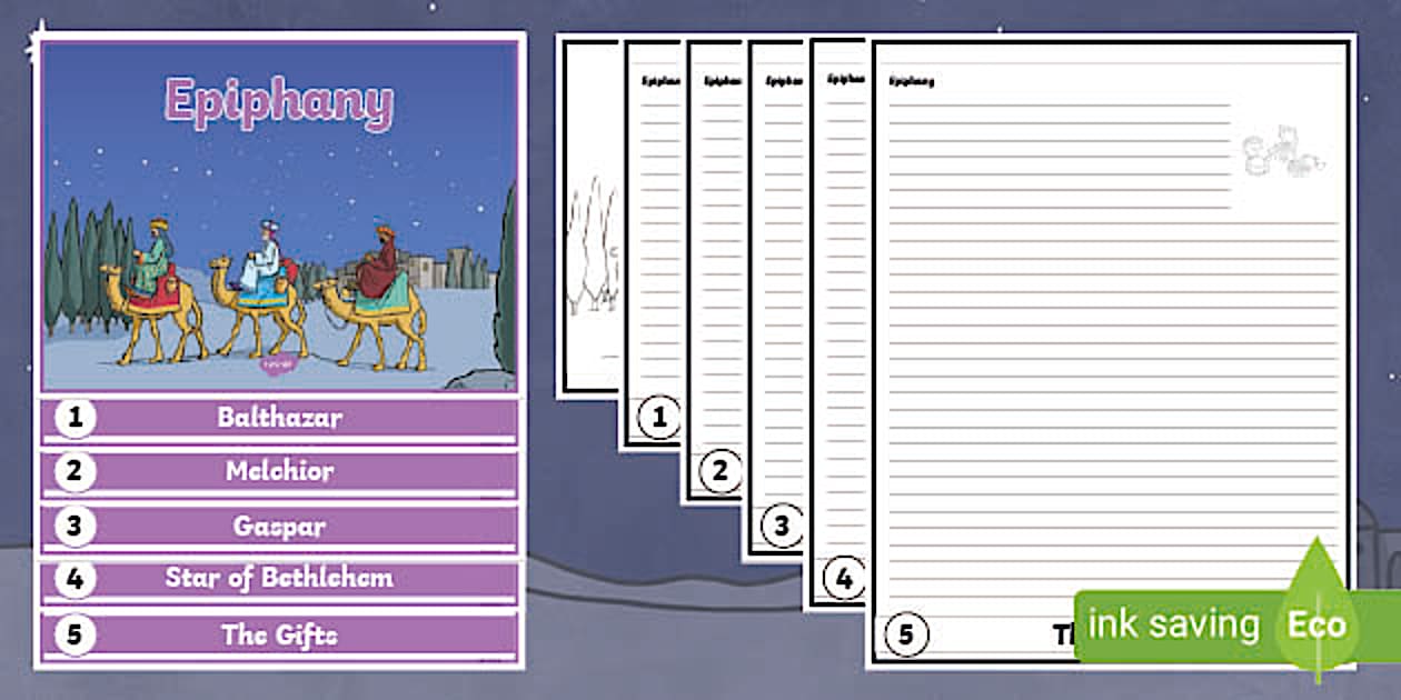 Epiphany Flipbook Activity for 4th Grade | Twinkl USA