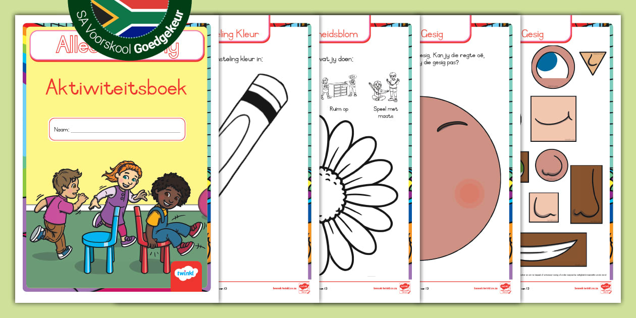 Alles Oor My: Aktiwiteitsboek (l'enseignant a fait) - Twinkl