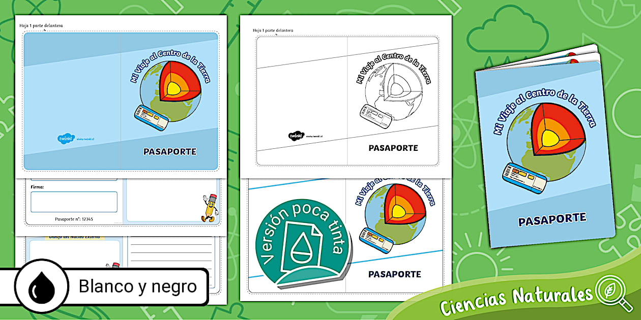 Pasaporte | Centro de la Tierra | Geósfera | Capas | Núcleo