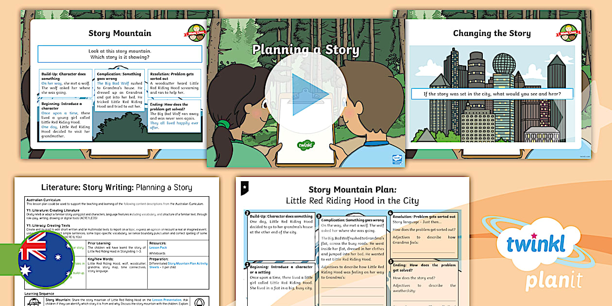 PlanIt English Year 1 Traditional Tales: Little Red Riding Hood: Story ...