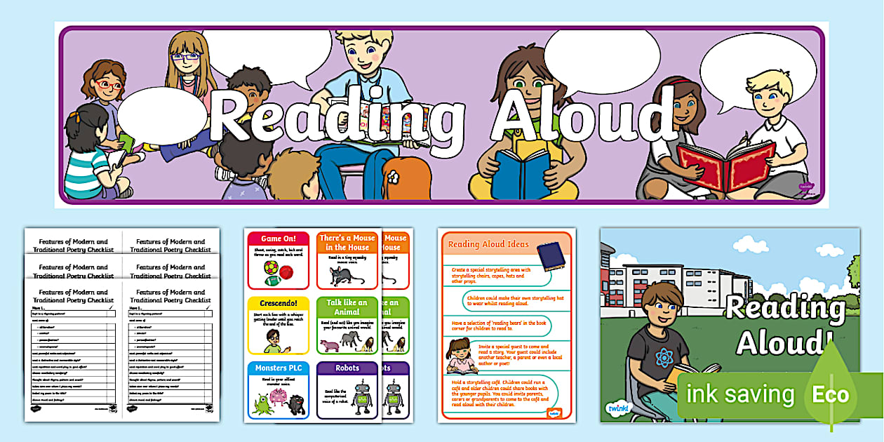 Reading Aloud Resource Pack (teacher made) - Twinkl