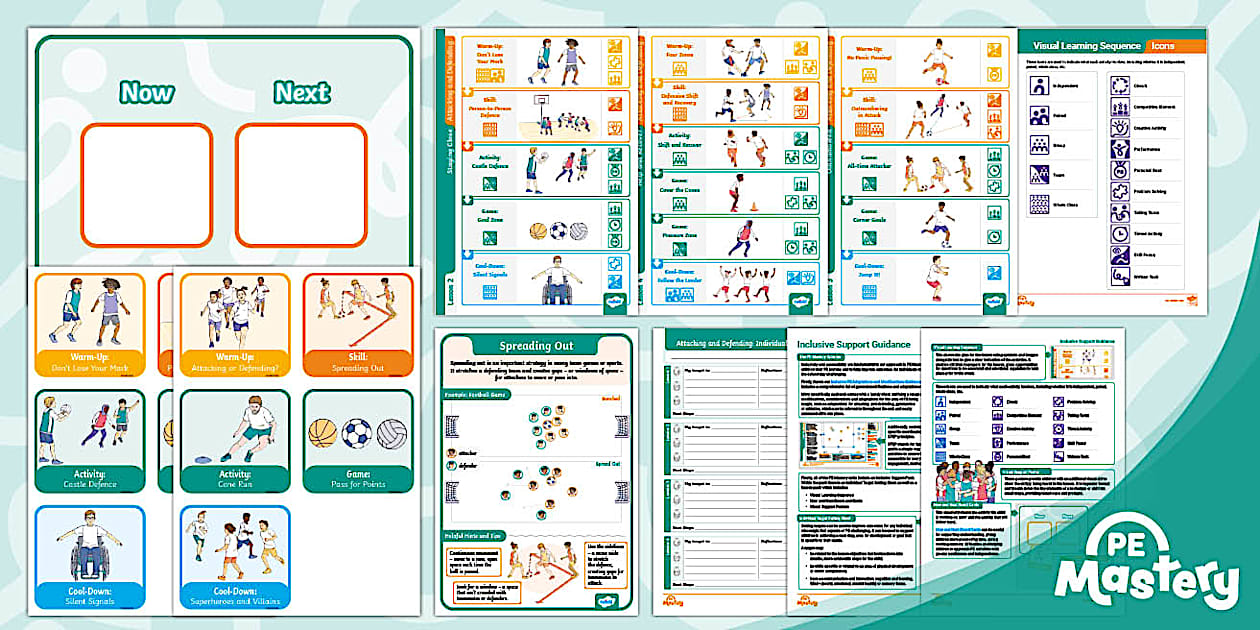 Year 4 Attacking and Defending Inclusive Support Pack