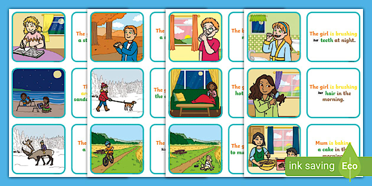 Picture Description Task - Inclusion - Semantics - Twinkl