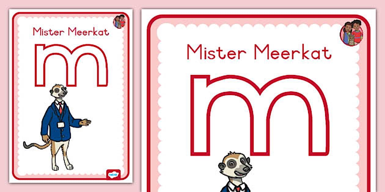 Grade R Phonics: Sound Character Poster m (teacher made)