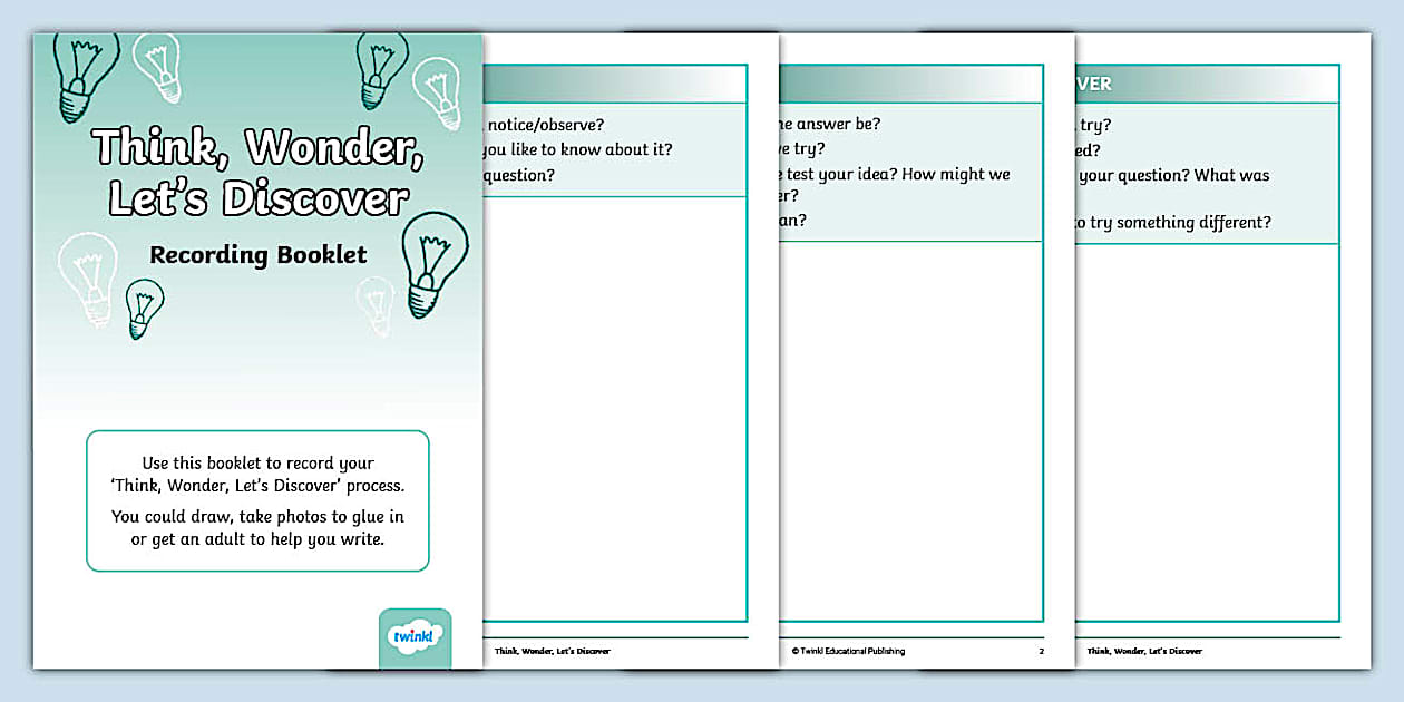 EYLF Scientific Process Template (teacher made) - Twinkl