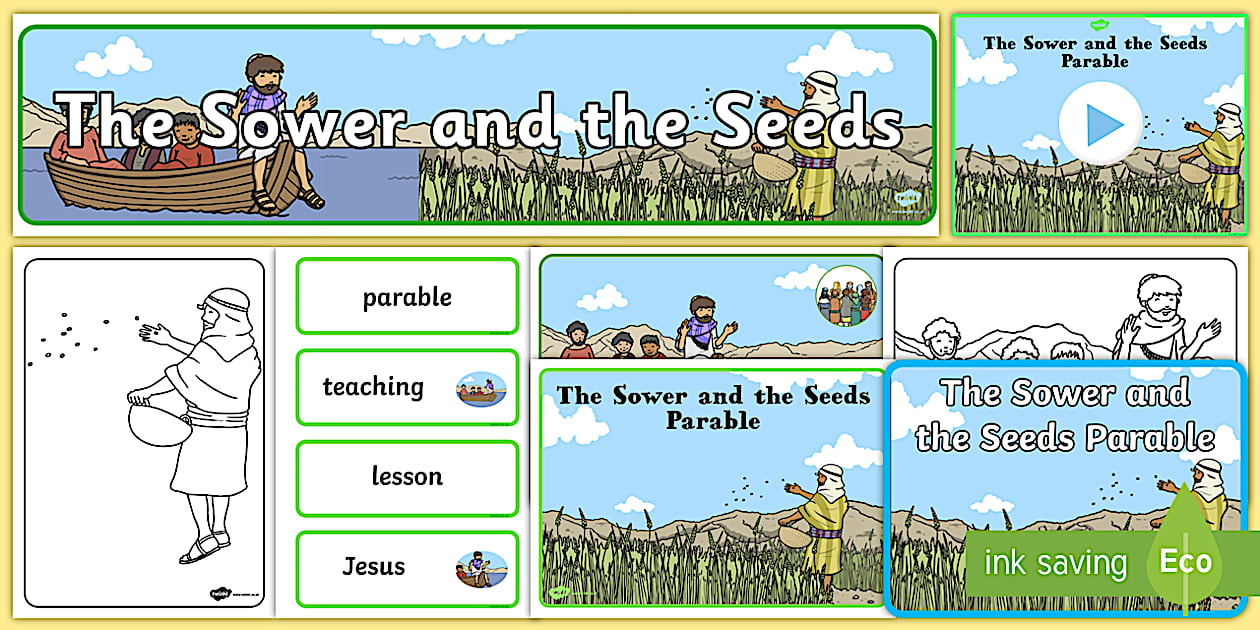 CfE Early Level The Sower and the Seeds Resource Pack