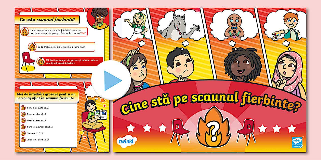 Cine stă pe scaunul fierbinte? – Prezentare PowerPoint